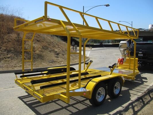 Custom Combo Trailer | CA Combo Sport Trailer - Bear Trailersports