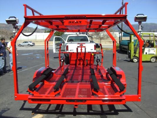 Custom Fire Rescue Trailer | CA Fire Station Custom Trailer
