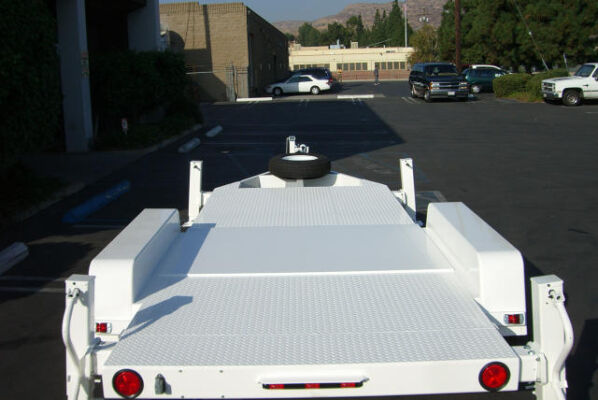 CA Custom Military Radar & Satellite Trailers | Bear Trailersports