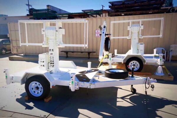 CA Custom Military Radar & Satellite Trailers | Bear Trailersports