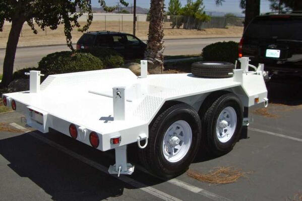 CA Custom Military Radar & Satellite Trailers | Bear Trailersports
